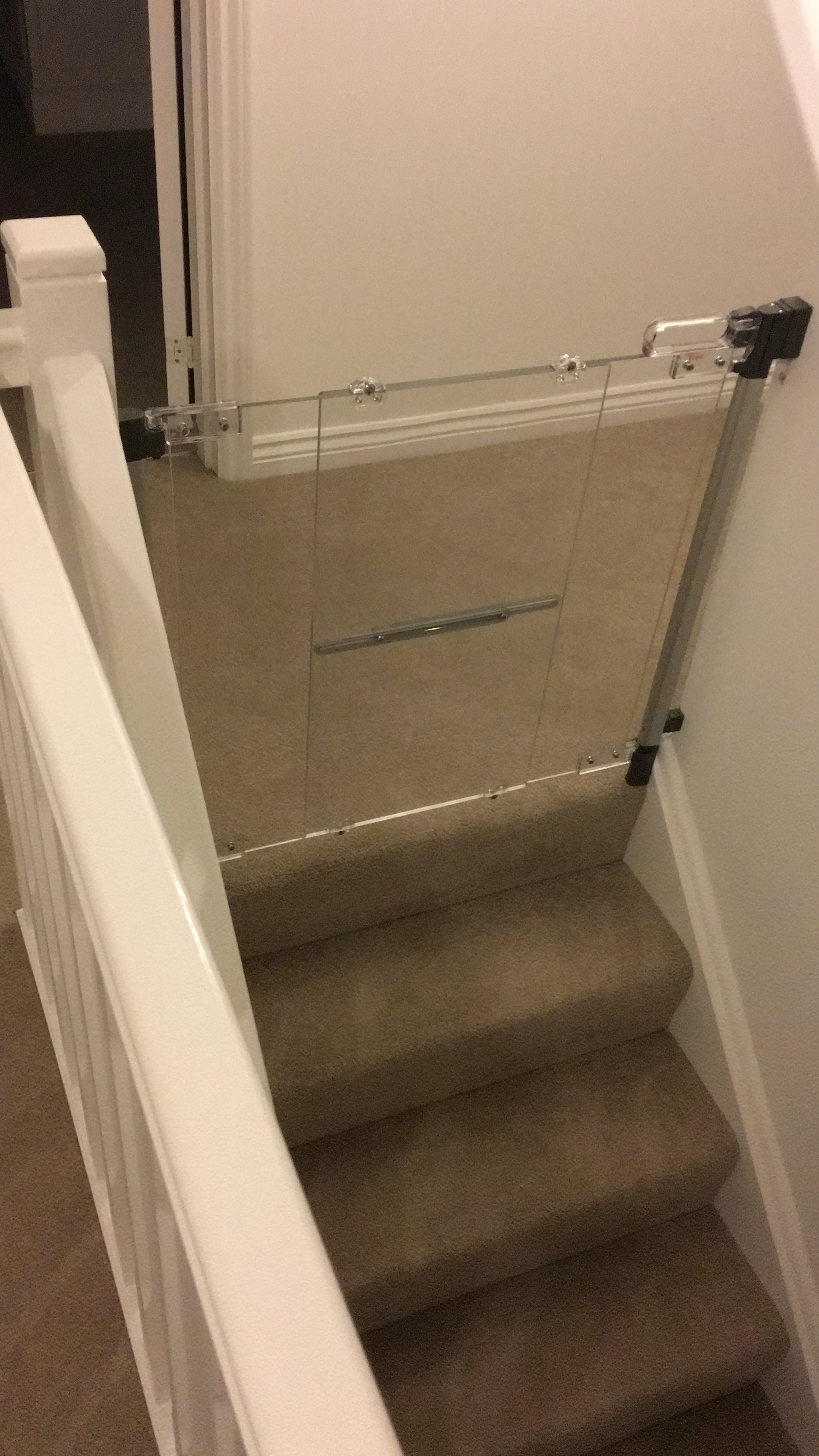 Fred. Clear-View Stair Gate Review – The Honest Dad