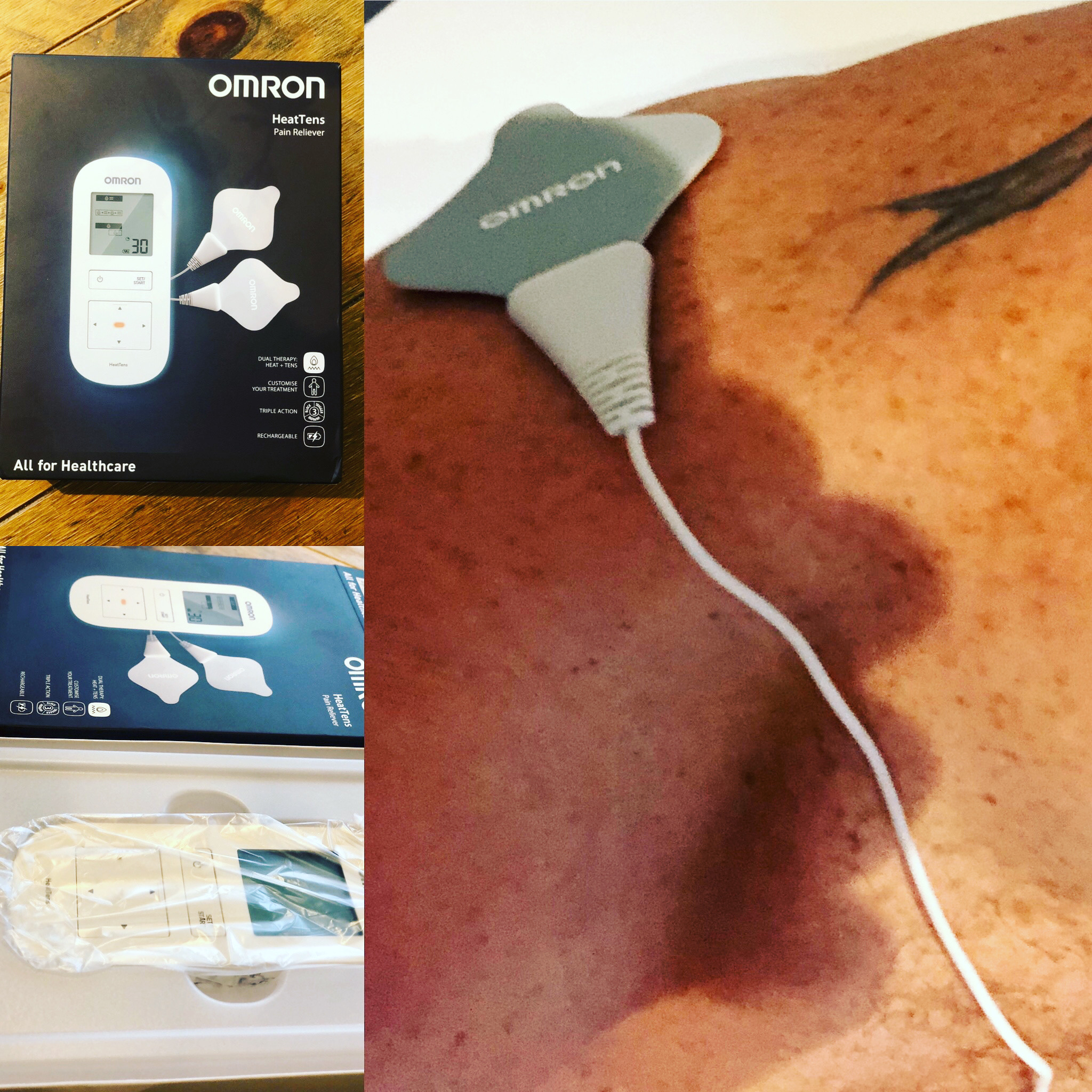Omron Heat TENS machine – The Honest Dad